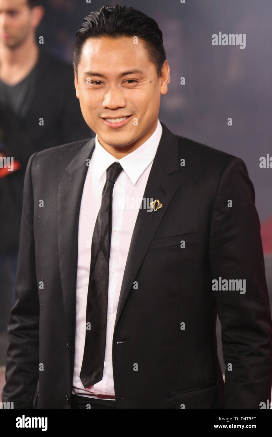 London, UK. 18th March 2013. G.I. Joe director Jon M. Chu on the red ...