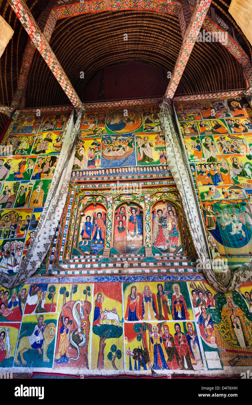 Ura Kidane Meret monastery, Lake Tana, Ethiopia Stock Photo - Alamy
