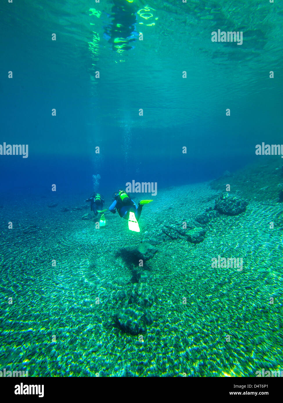 Scuba diver in clear mountain hi-res stock photography and images - Alamy