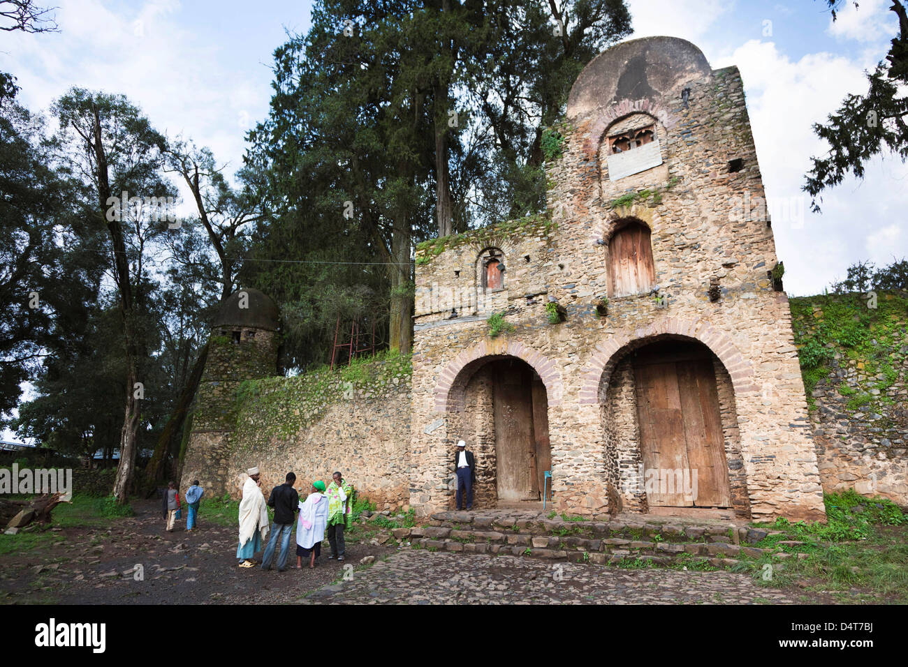 Debre berhan selassie church in gonder hi-res stock photography and ...