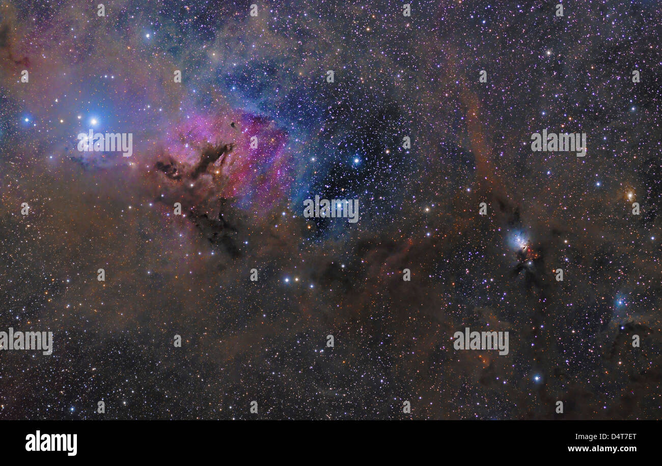 This large region in the Taurus constellation contains astronomical ...