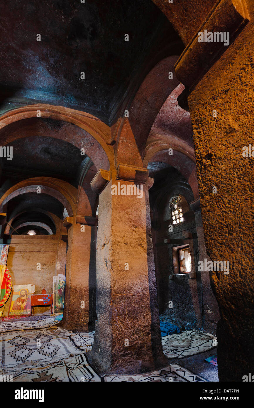 The rock-hewn churches of Lalibela, Ethiopia Stock Photo - Alamy
