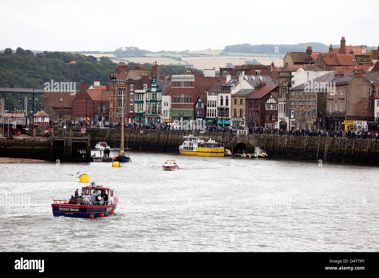 Whitby, UK, Port of Whitby Stock Photo - Alamy