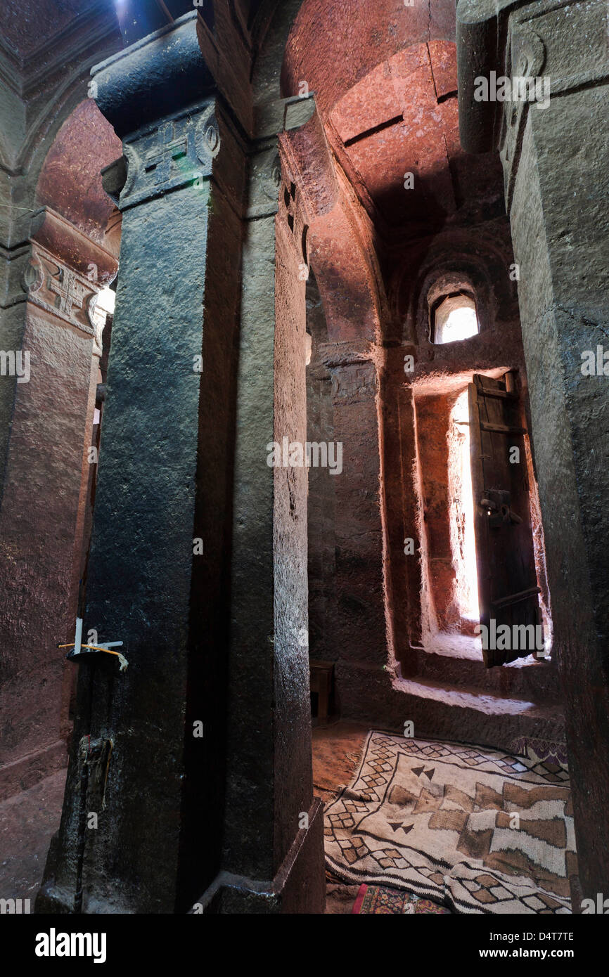 The rock-hewn churches of Lalibela, Ethiopia Stock Photo - Alamy