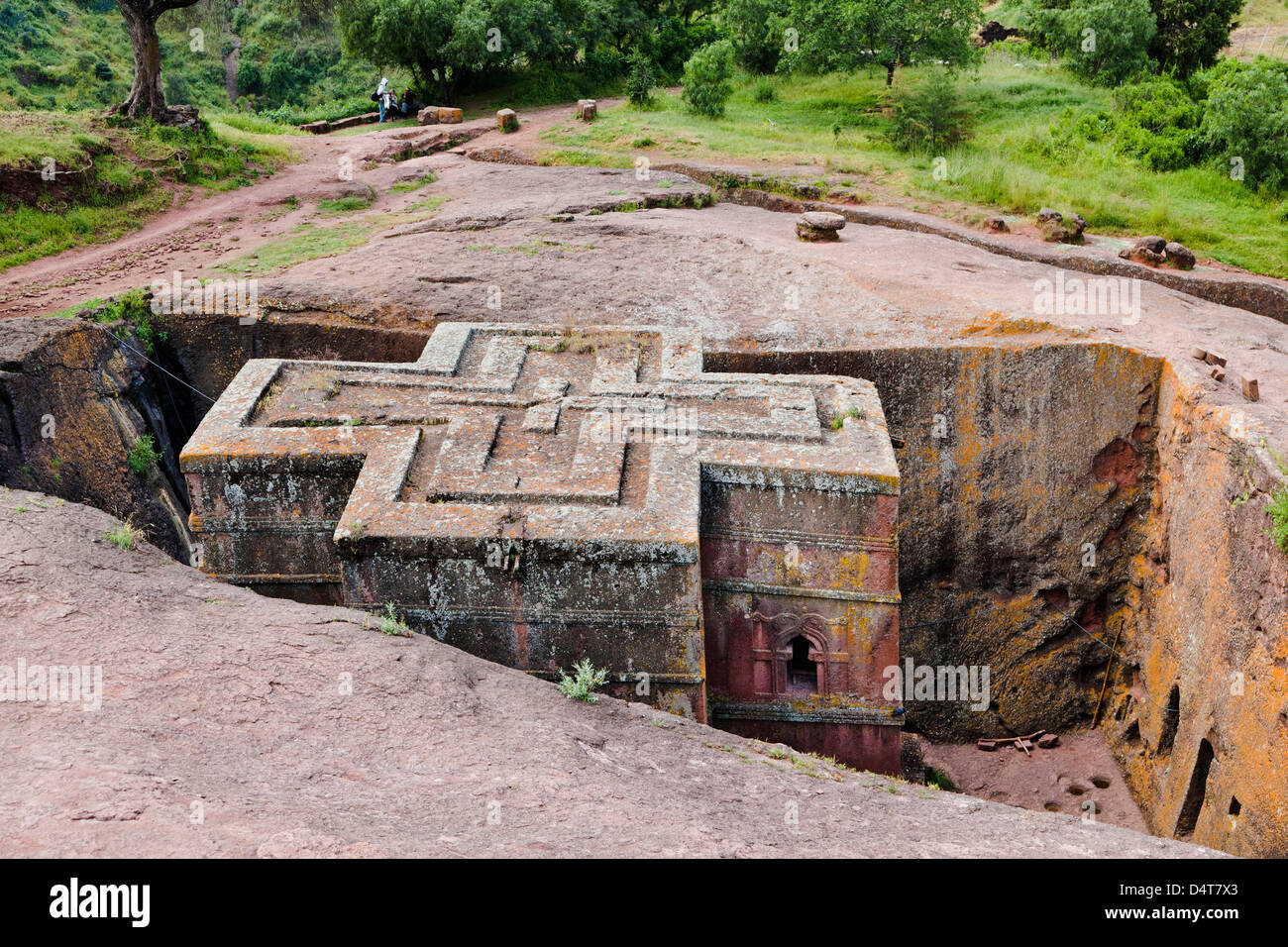 The rock-hewn churches of Lalibela, Ethiopia Stock Photo - Alamy