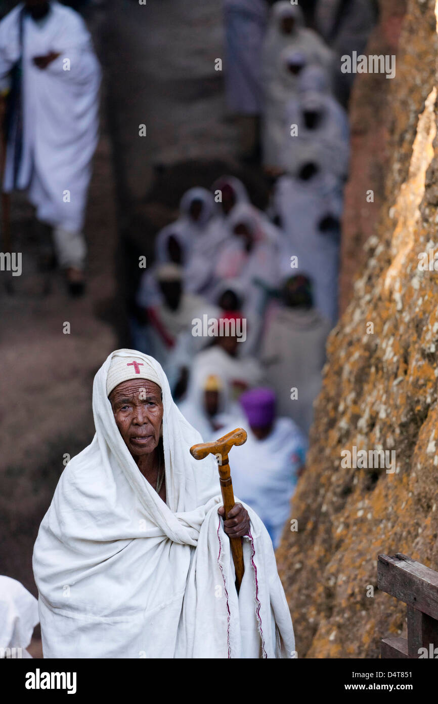Meskel ceremony in Lalibela, Ethiopia Stock Photo - Alamy