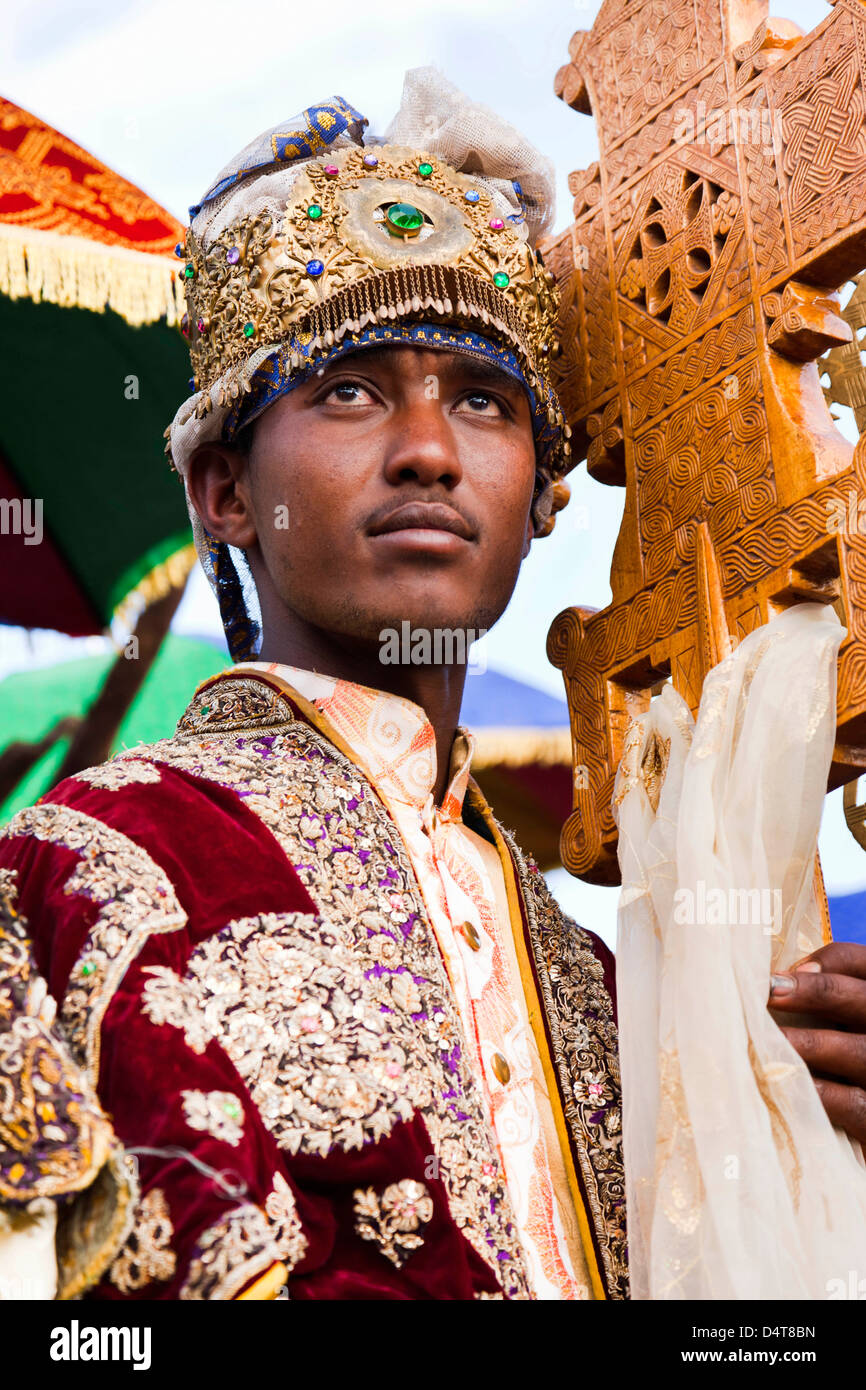 Meskel ceremony in lalibela hi-res stock photography and images - Alamy