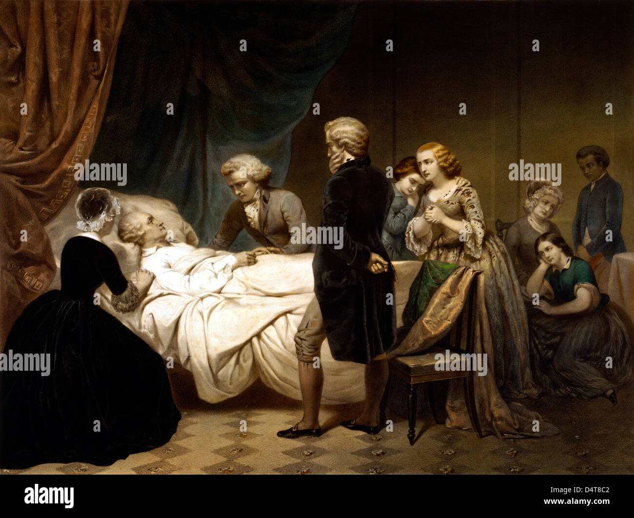 George Washington En Su Muerte