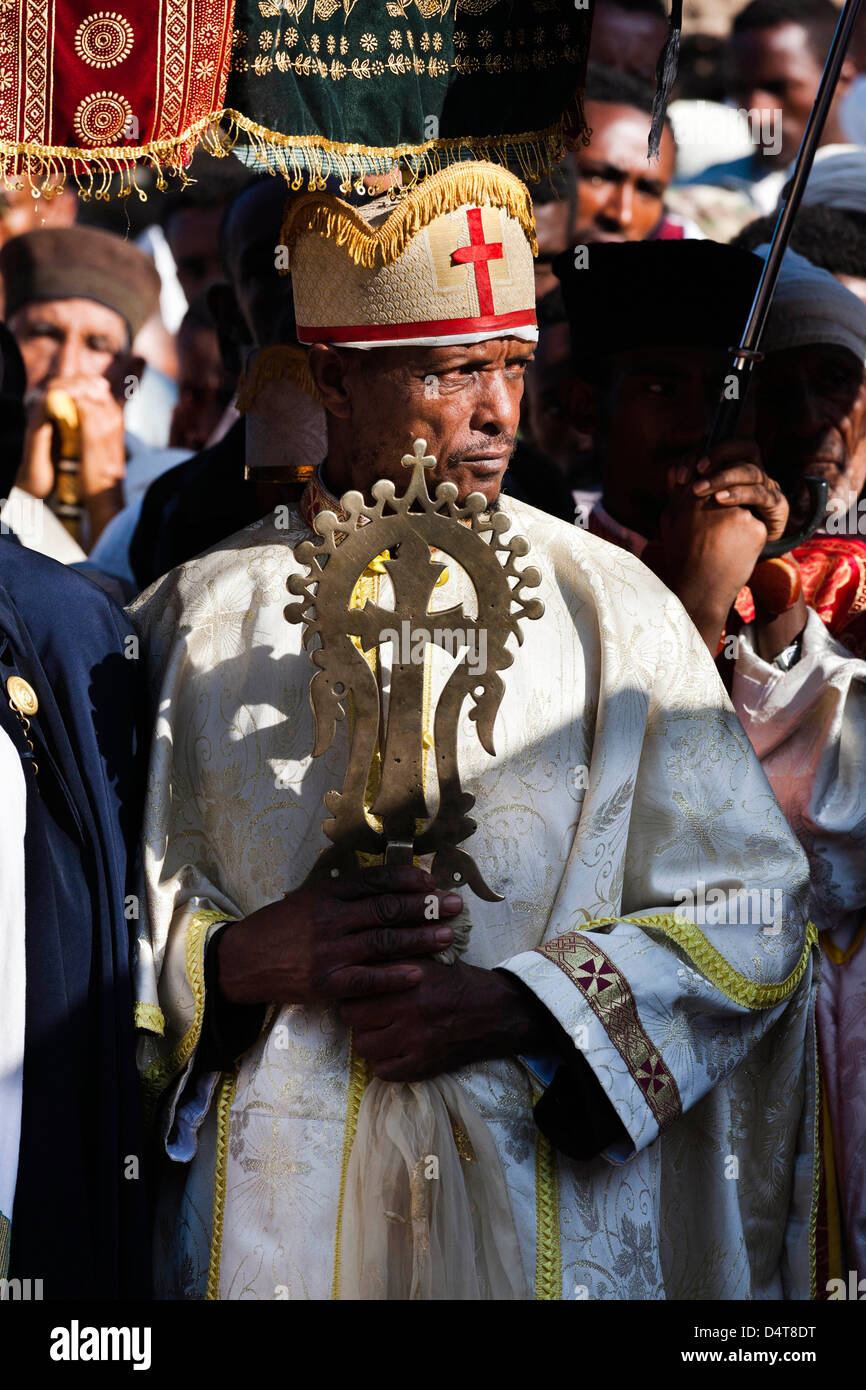 Meskel ceremony in Lalibela, Ethiopia Stock Photo - Alamy