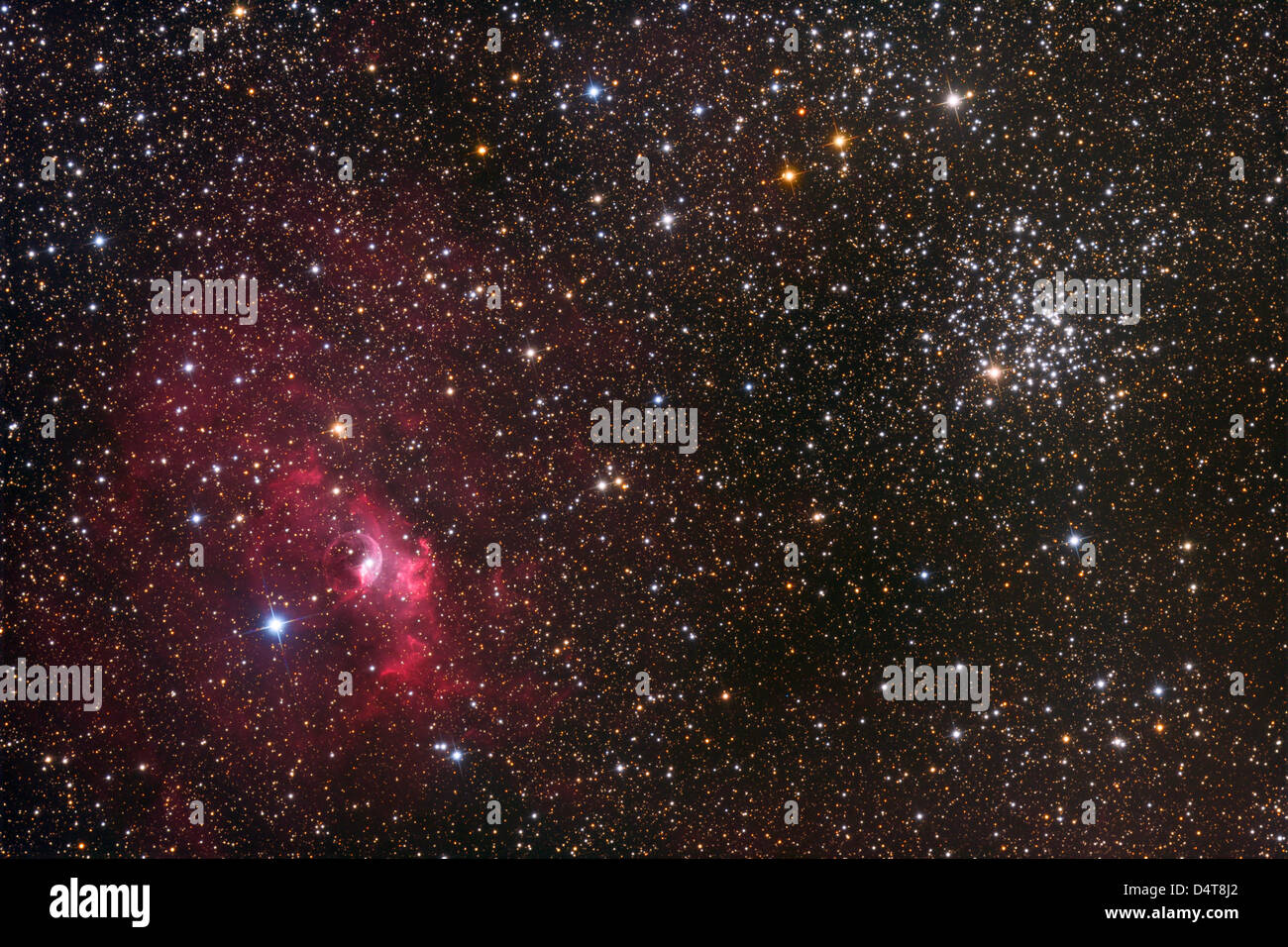 The Bubble Nebula Stock Photo - Alamy