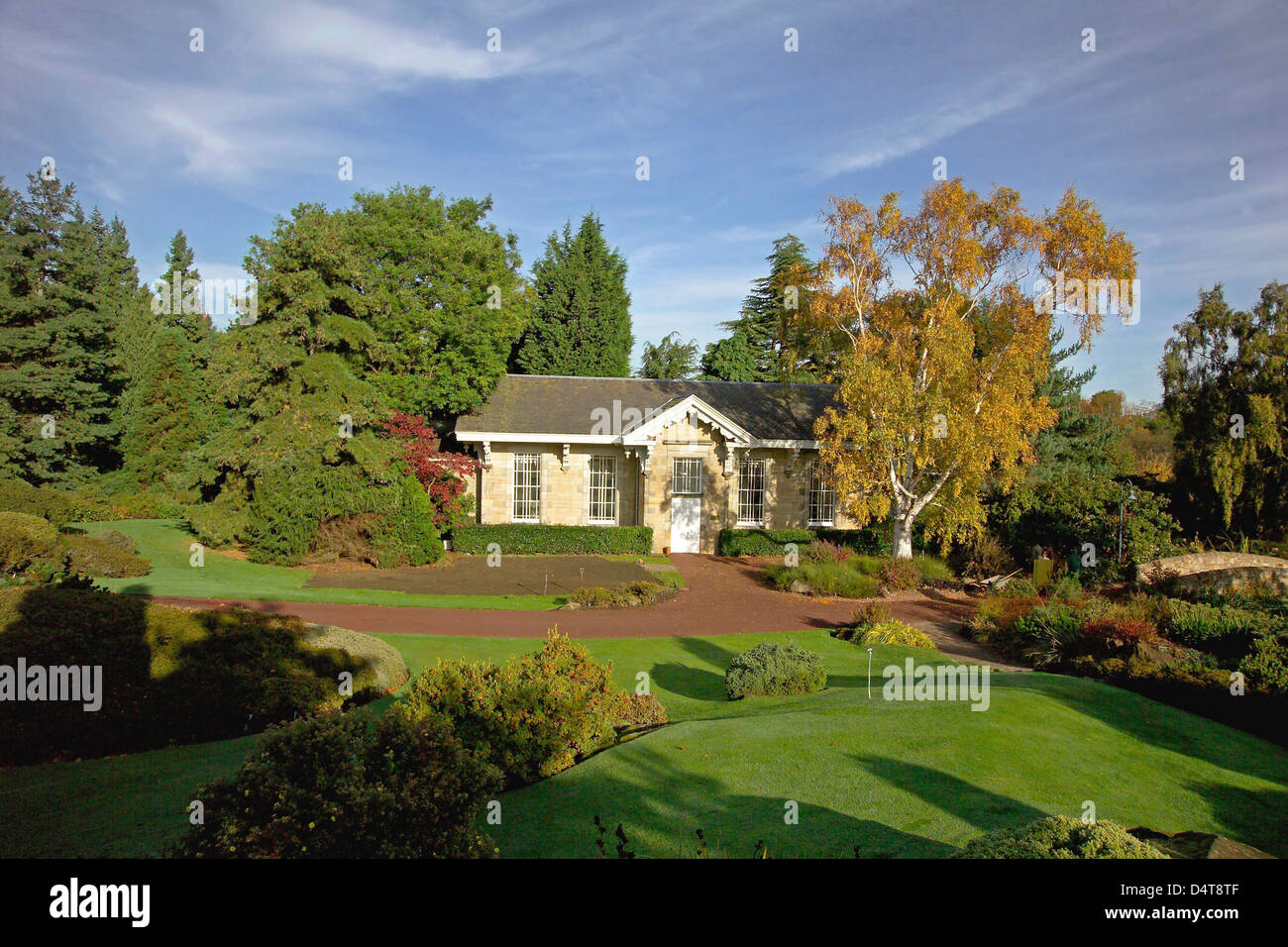 royal botanic garden house Stock Photo - Alamy