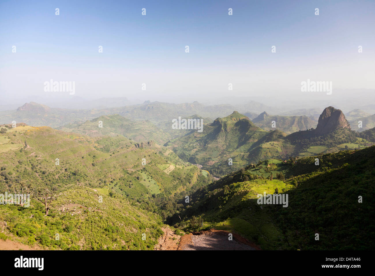 Landscape north of Gondar, Ethiopia Stock Photo - Alamy