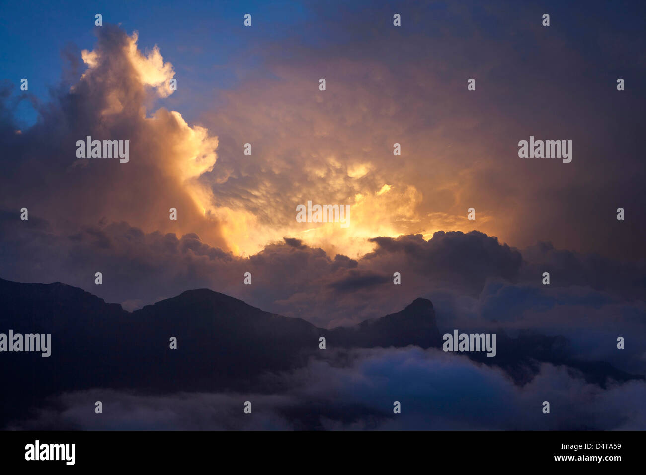 Landscape in the Semien Mountains National Park, Ethiopia Stock Photo ...
