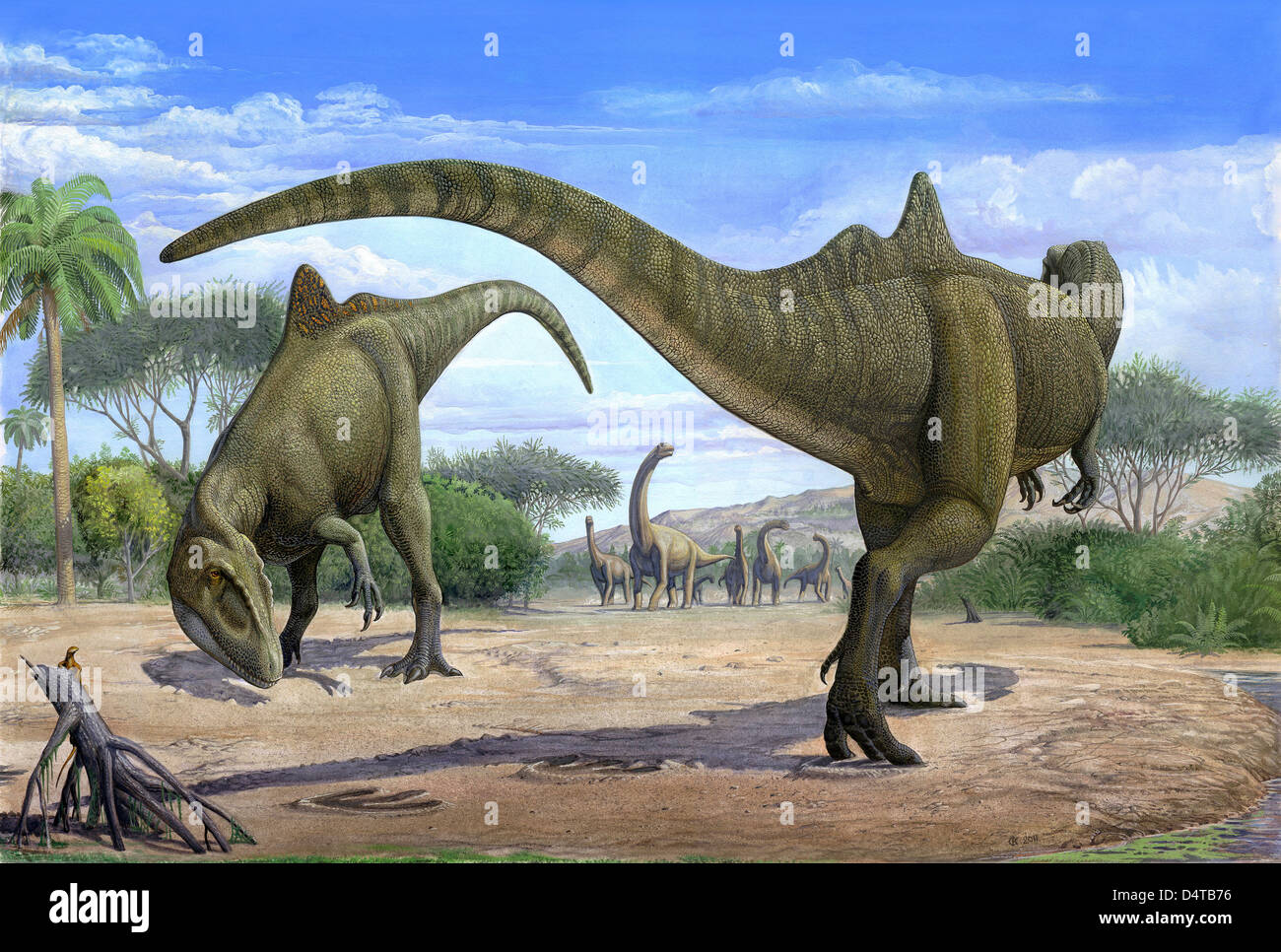 Dinosaur Attack Wedding