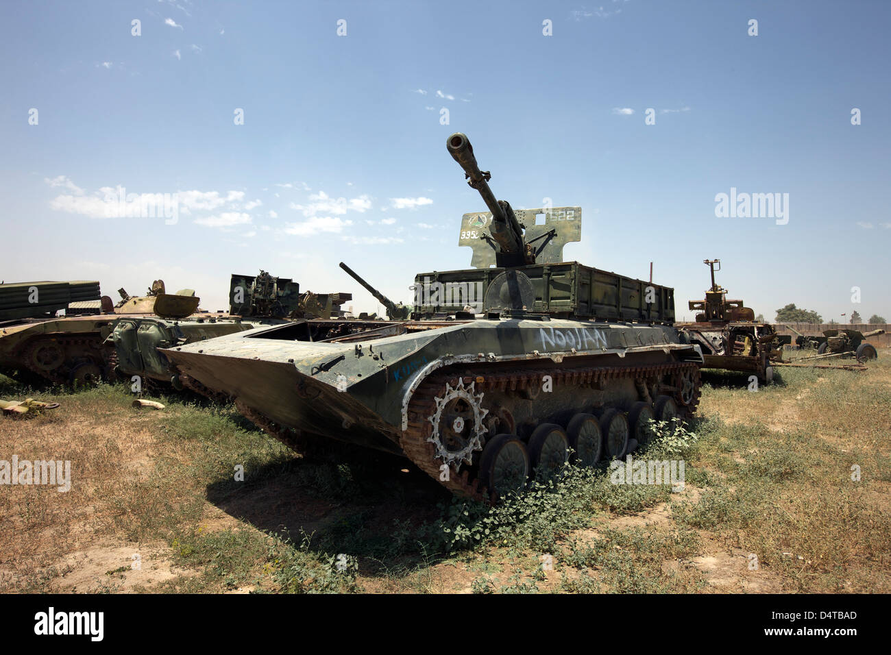 Kunduz, Afghanistan - Old Russian BMP-1 infantry fighting vehicle Stock ...