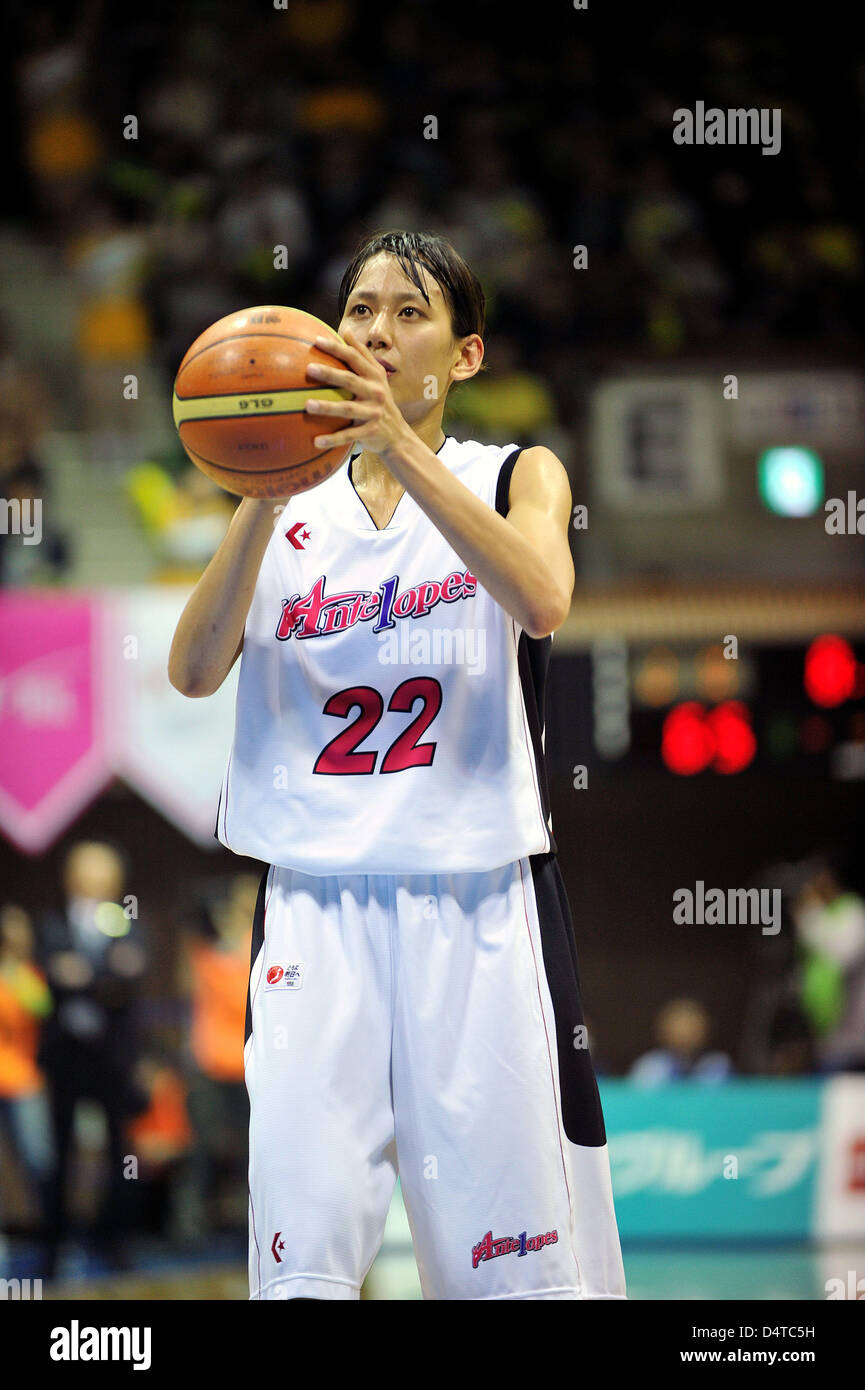 Mucha Mori (Antelopes), MARCH 17, 2013 - Basketball : WJBL 2012-2013 W League Playoffs Final ...