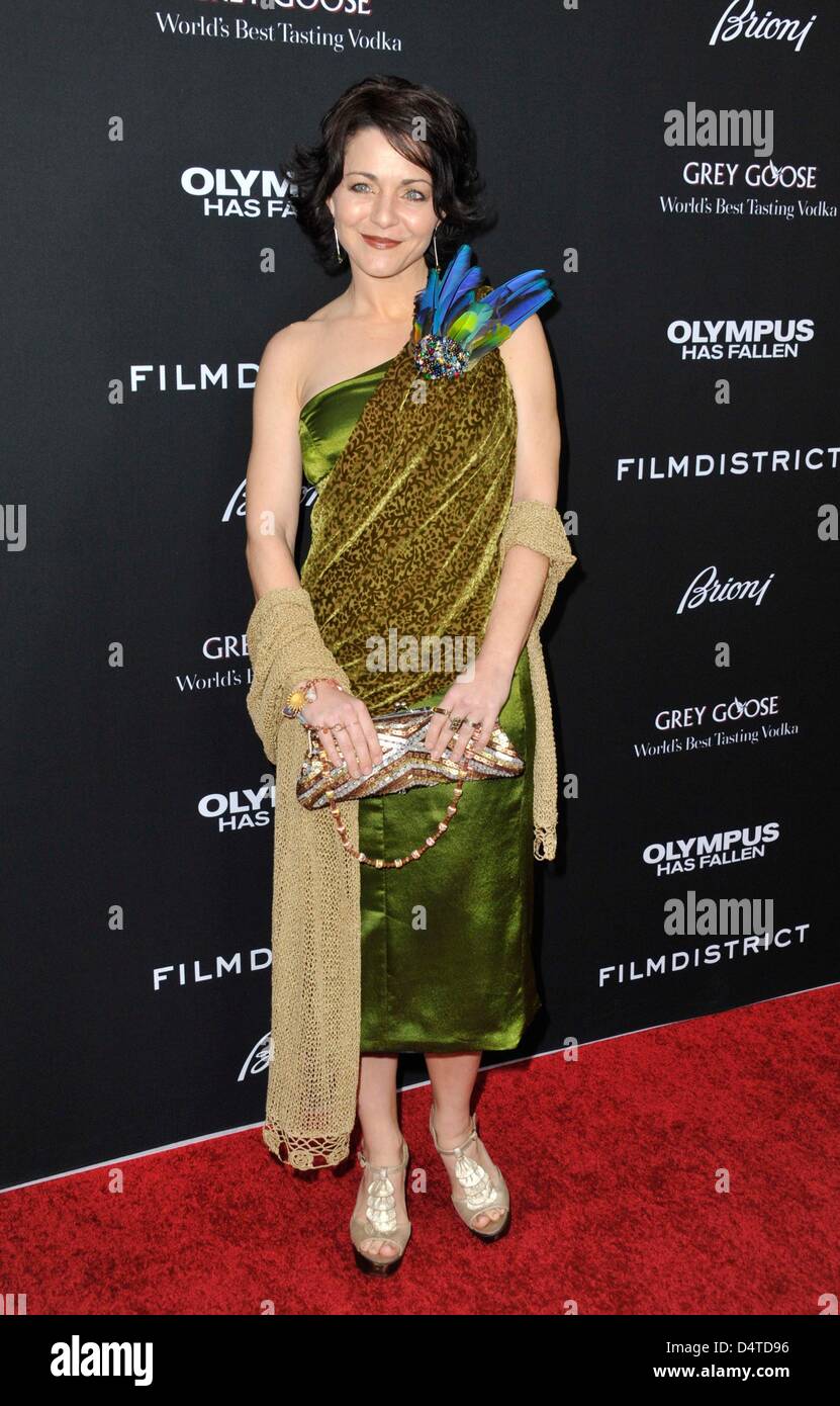 Shanna Forrestall at arrivals for OLYMPUS HAS FALLEN Premiere, Cinerama ...