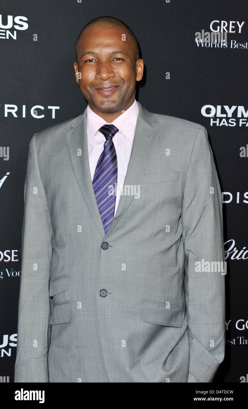 Duma Boka at arrivals for OLYMPUS HAS FALLEN Premiere, Cinerama Dome at ...