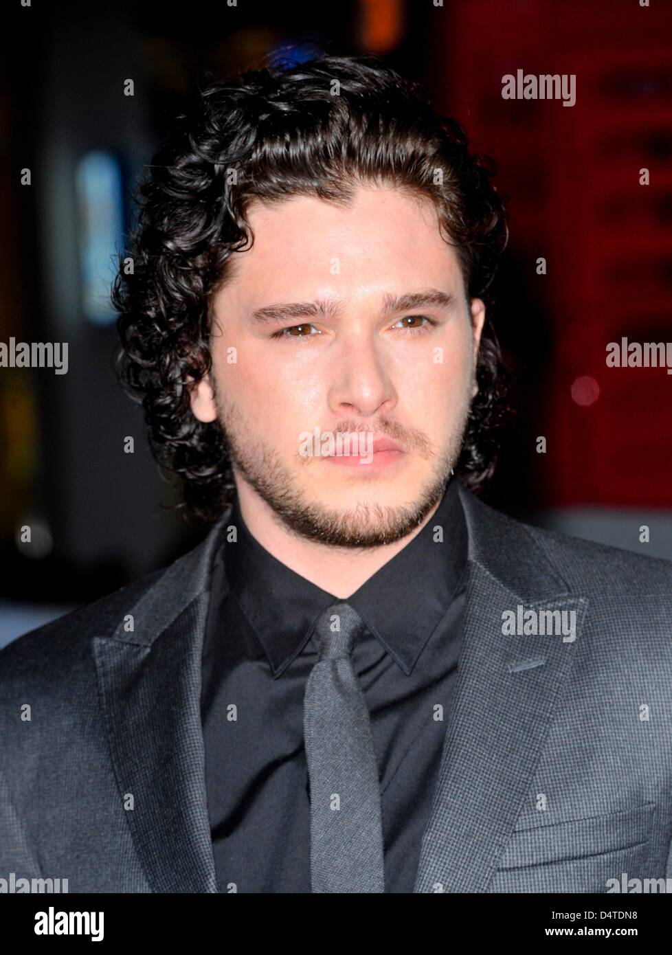 Los Angeles, USA. March 18, 2013.Kit harington at arrivals for GAME OF ...