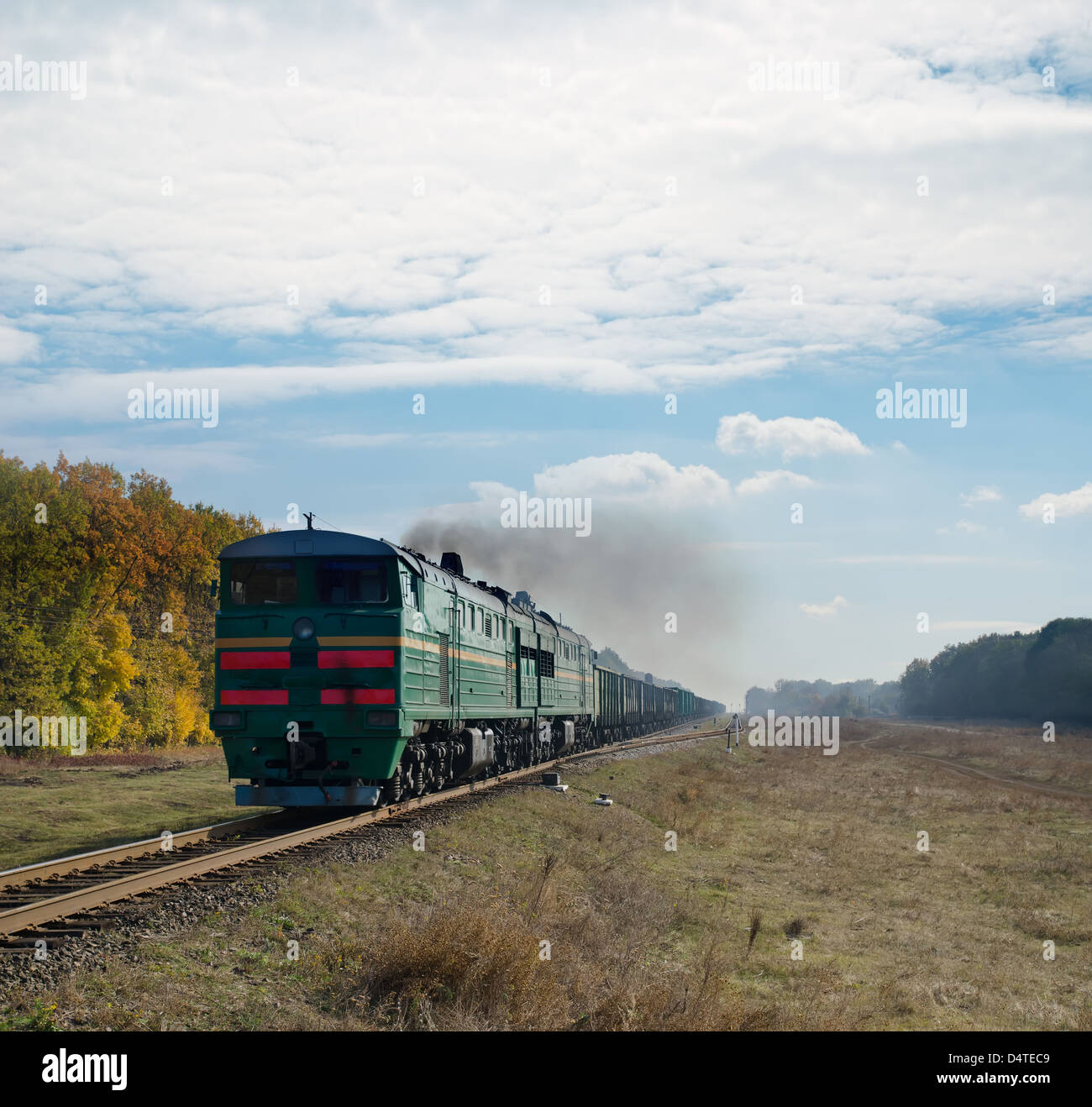 Express train freight train steam locomotive hi-res stock photography ...
