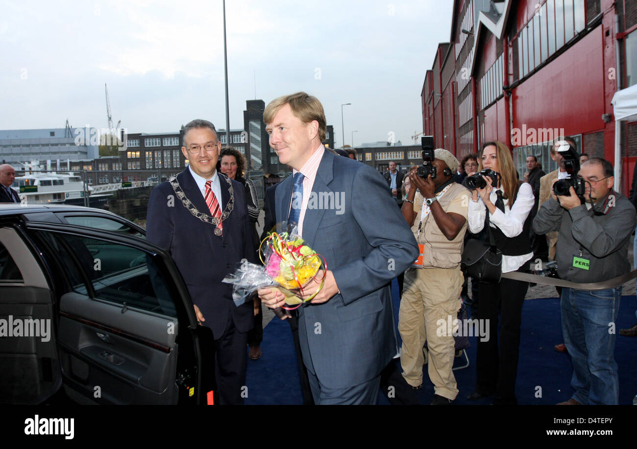 Crown Prince Willem-Alexander of the Netherlands attends the opening of ...
