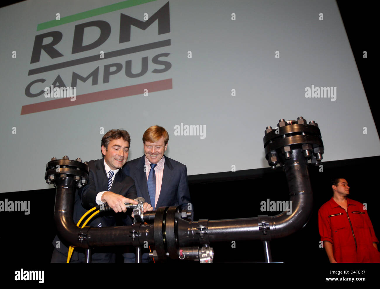 Crown Prince Willem-Alexander of the Netherlands attends the opening of ...