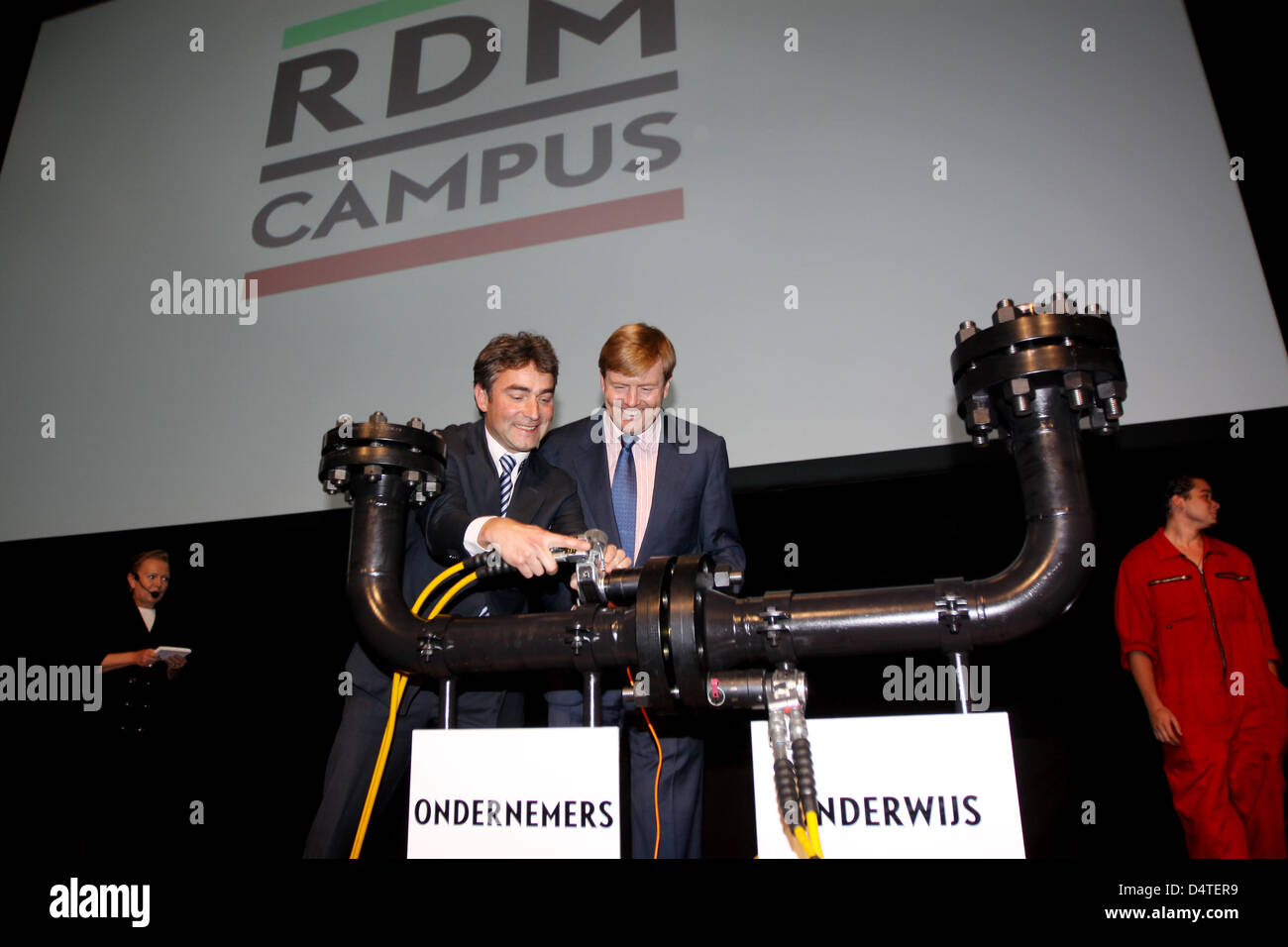 Crown Prince Willem-Alexander of the Netherlands attends the opening of ...