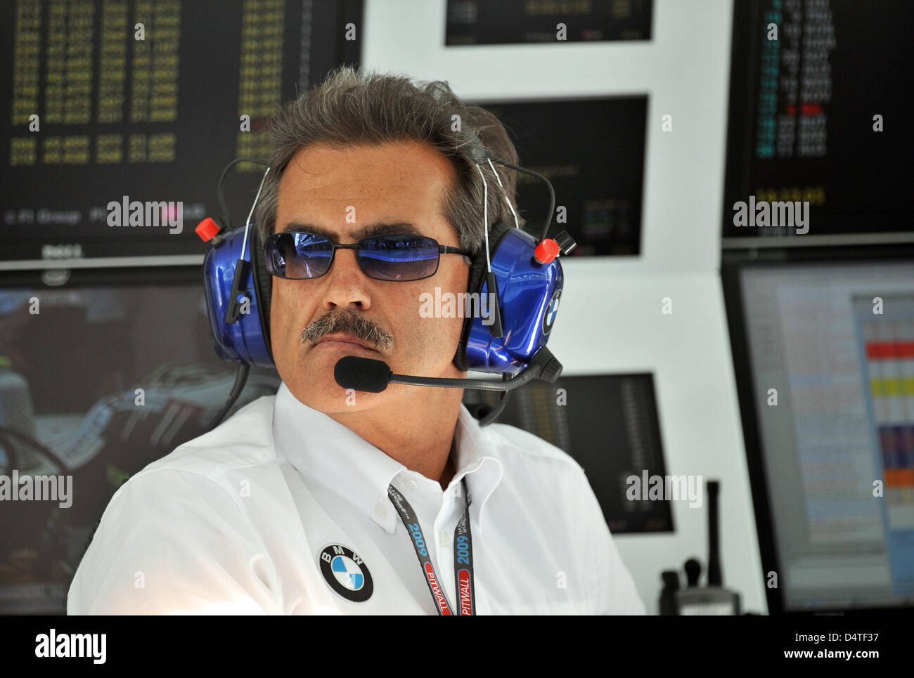 Director of BMW Sauber Motorsport, German Dr Mario Theissen pictured in ...