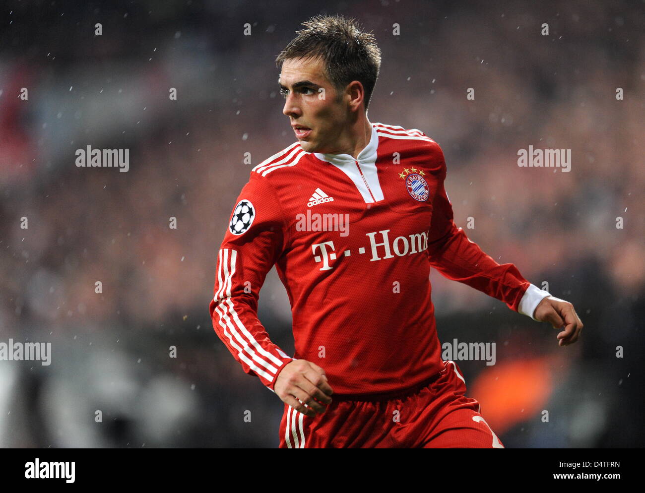 Bayern Munich?s Philipp Lahm shown in action during the Champions ...