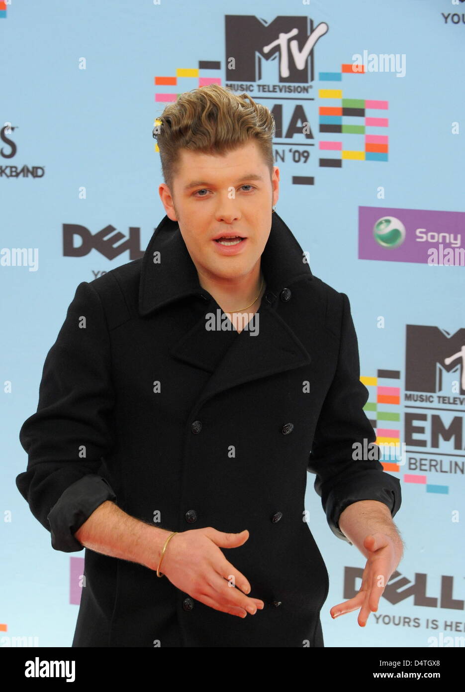 Australian singer Daniel Merriweather arrives for the MTV Europe Music ...