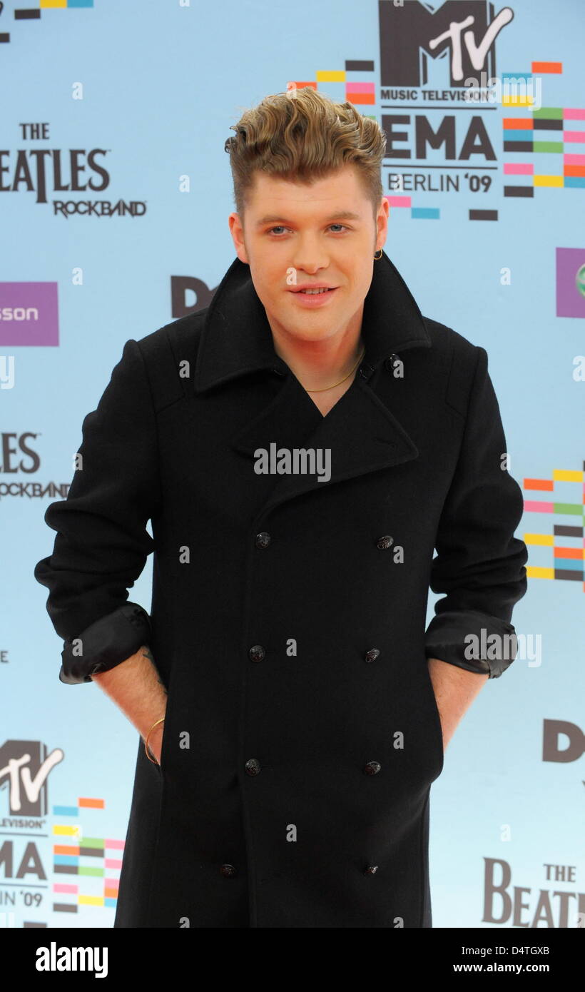 Australian singer Daniel Merriweather arrives for the MTV Europe Music ...