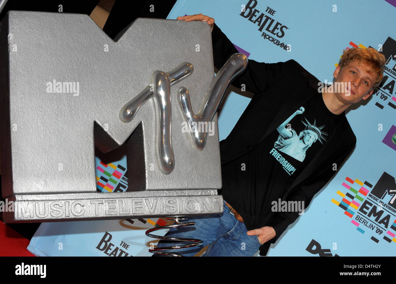 German actor Matthias Schweighoefer poses during a photo call at the ...