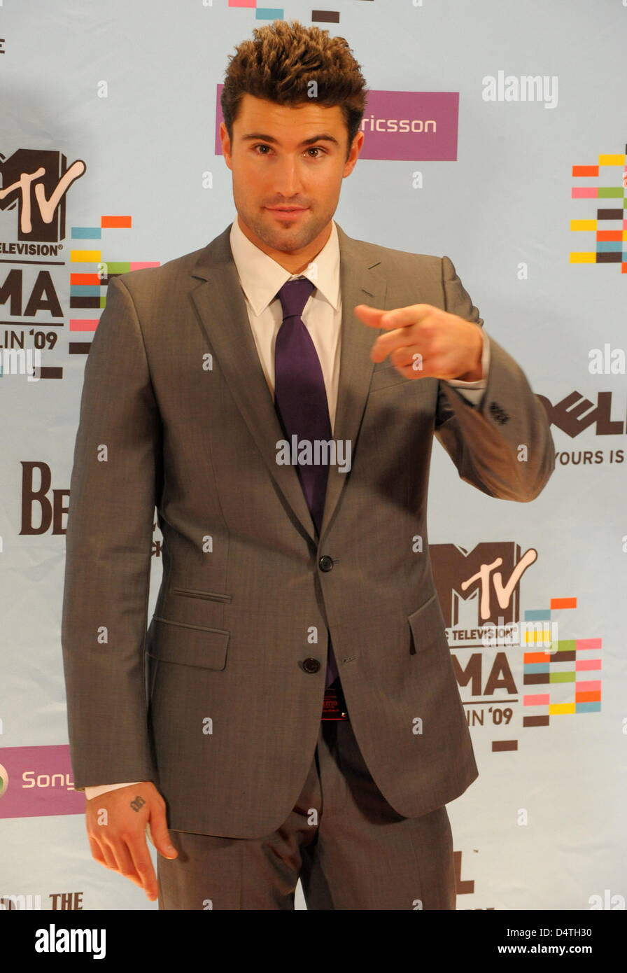 US model Brody Jenner poses during a photo call at the MTV Europe Music ...