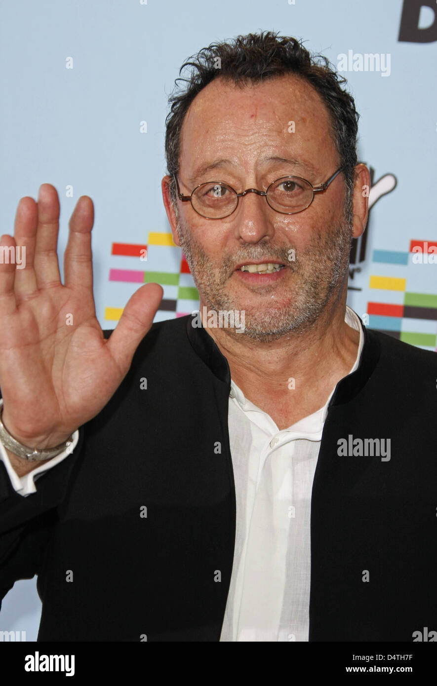 French actor Jean Reno poses in the press room at the MTV Europe Music ...