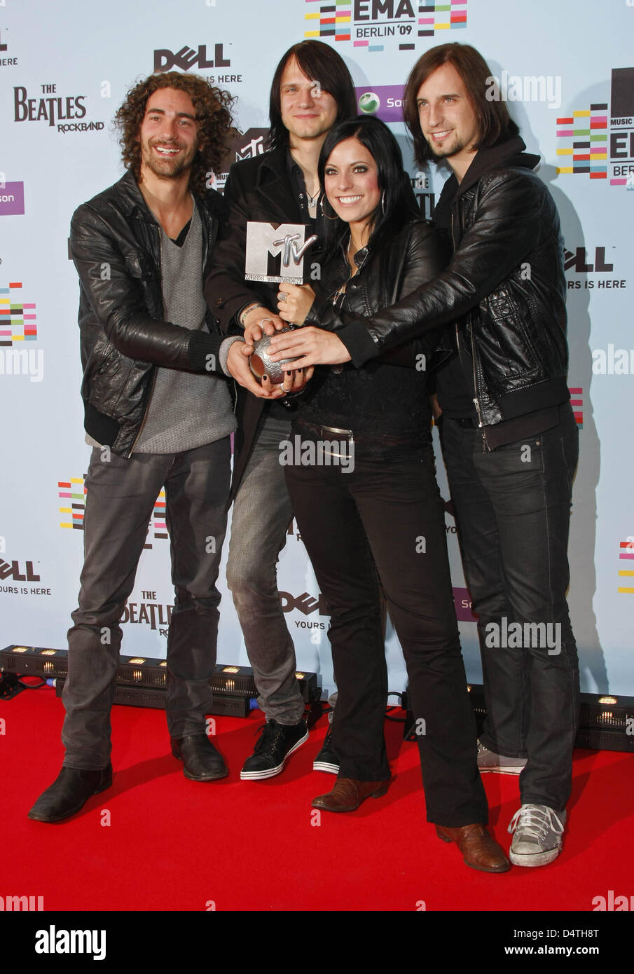 Andreas Nowak (L-R), Thomas Stolle, Stefanie Kloss and Johannes Stolle ...