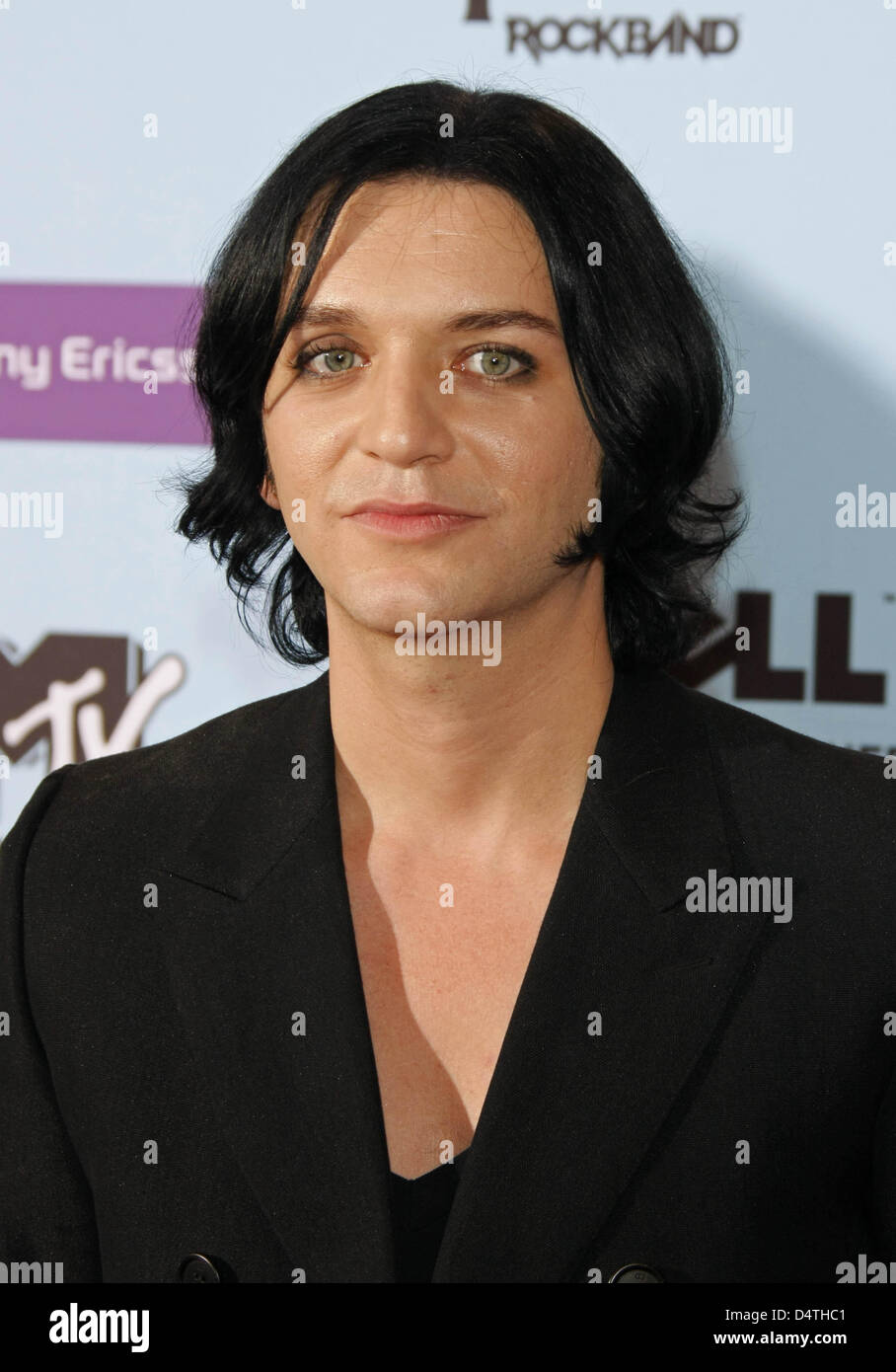 Brian Molko, member of the band British band ?Placebo?, poses in the ...