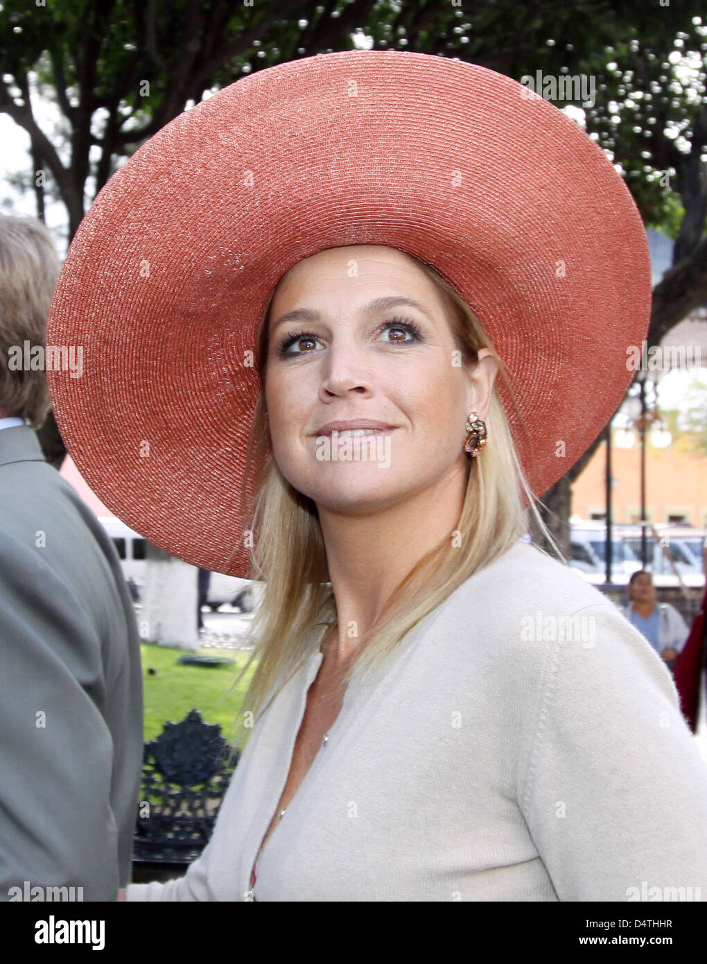 Princess Maxima of the Netherlands visits the city of Dolores Hidalgo ...