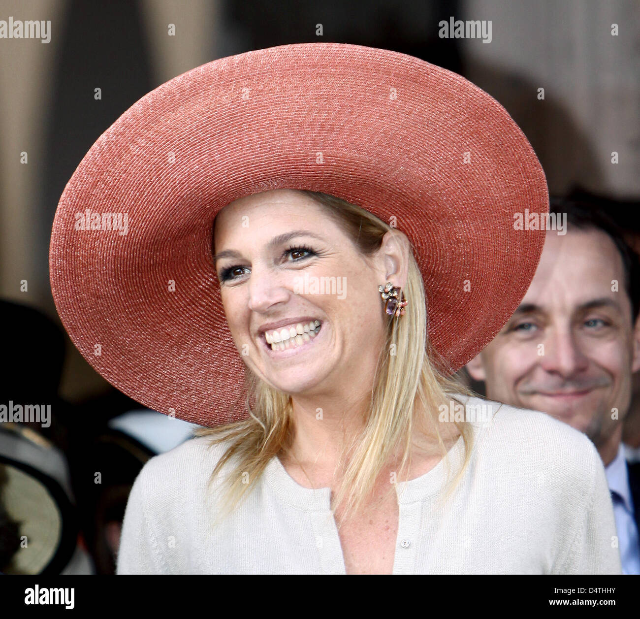 Princess Maxima of the Netherlands visits the city of Dolores Hidalgo ...