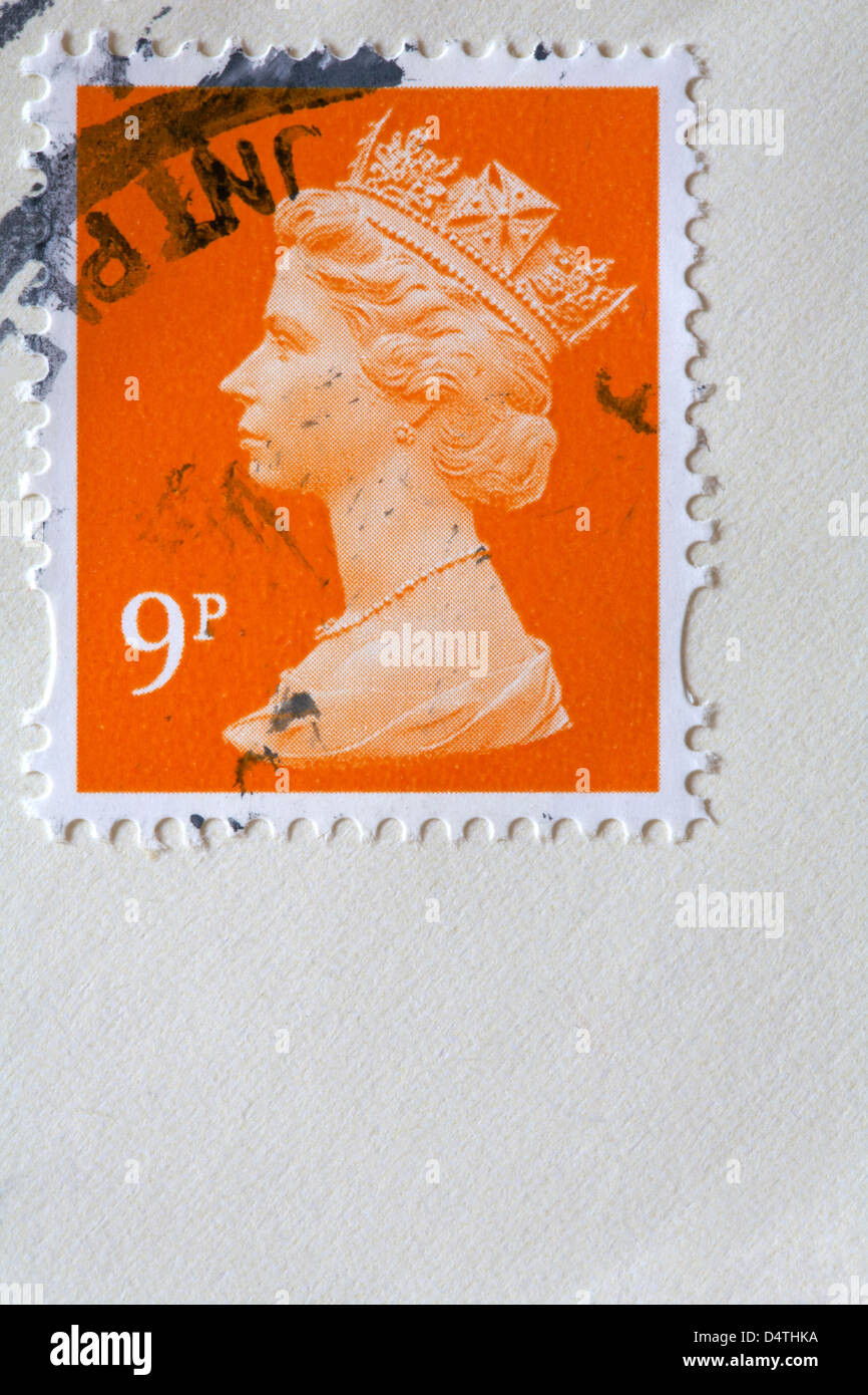 9p postage stamp High Resolution Stock Photography and Images - Alamy