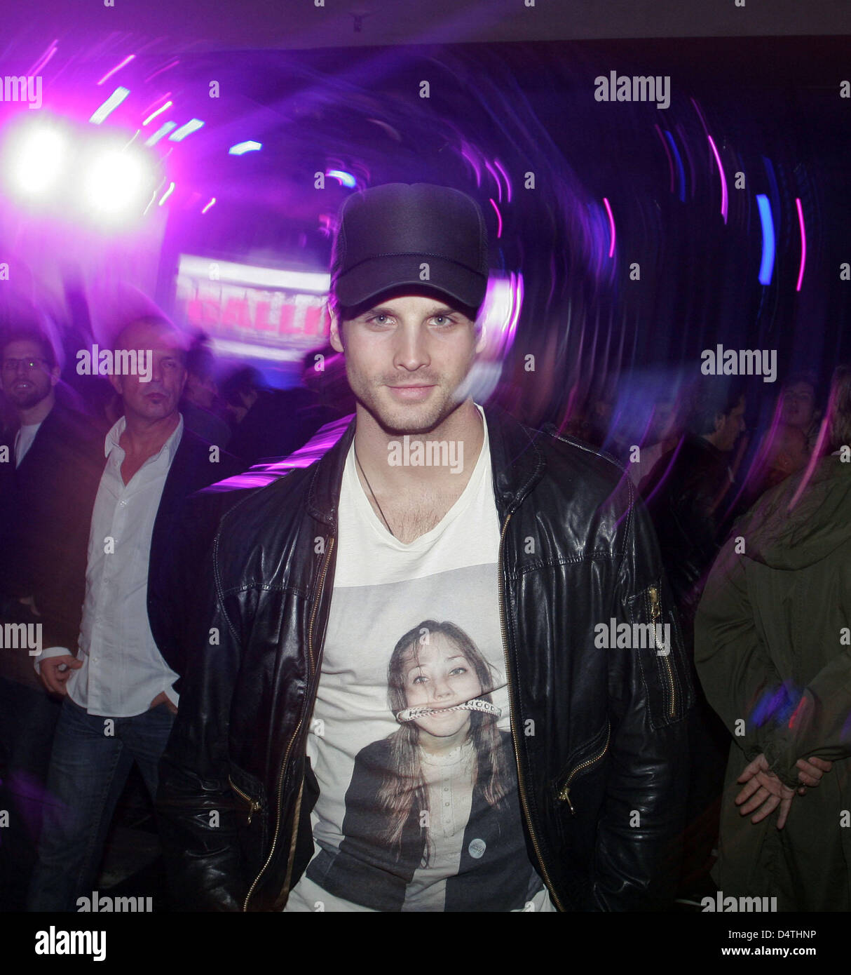 Swiss singer Patrick Nuo smiles at the MTV Europe Music Awards 2009 ...