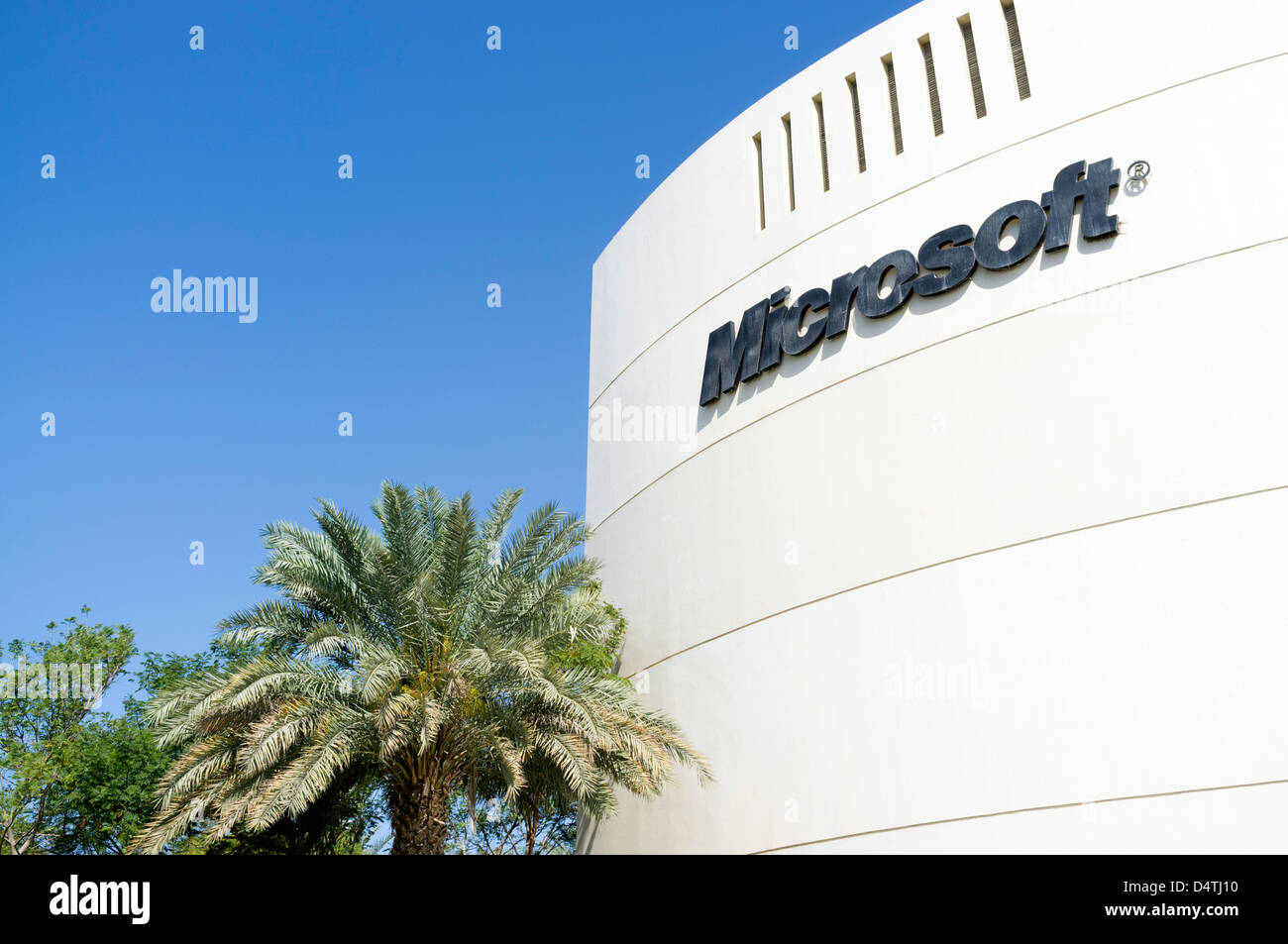 Microsoft office building at Dubai Internet City in United Arab ...