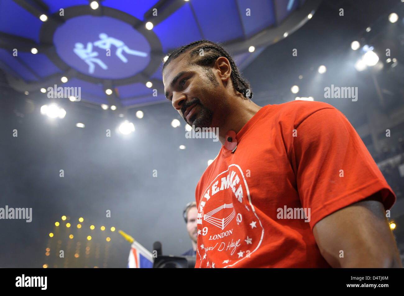 British boxer david haye arrives hi-res stock photography and images ...