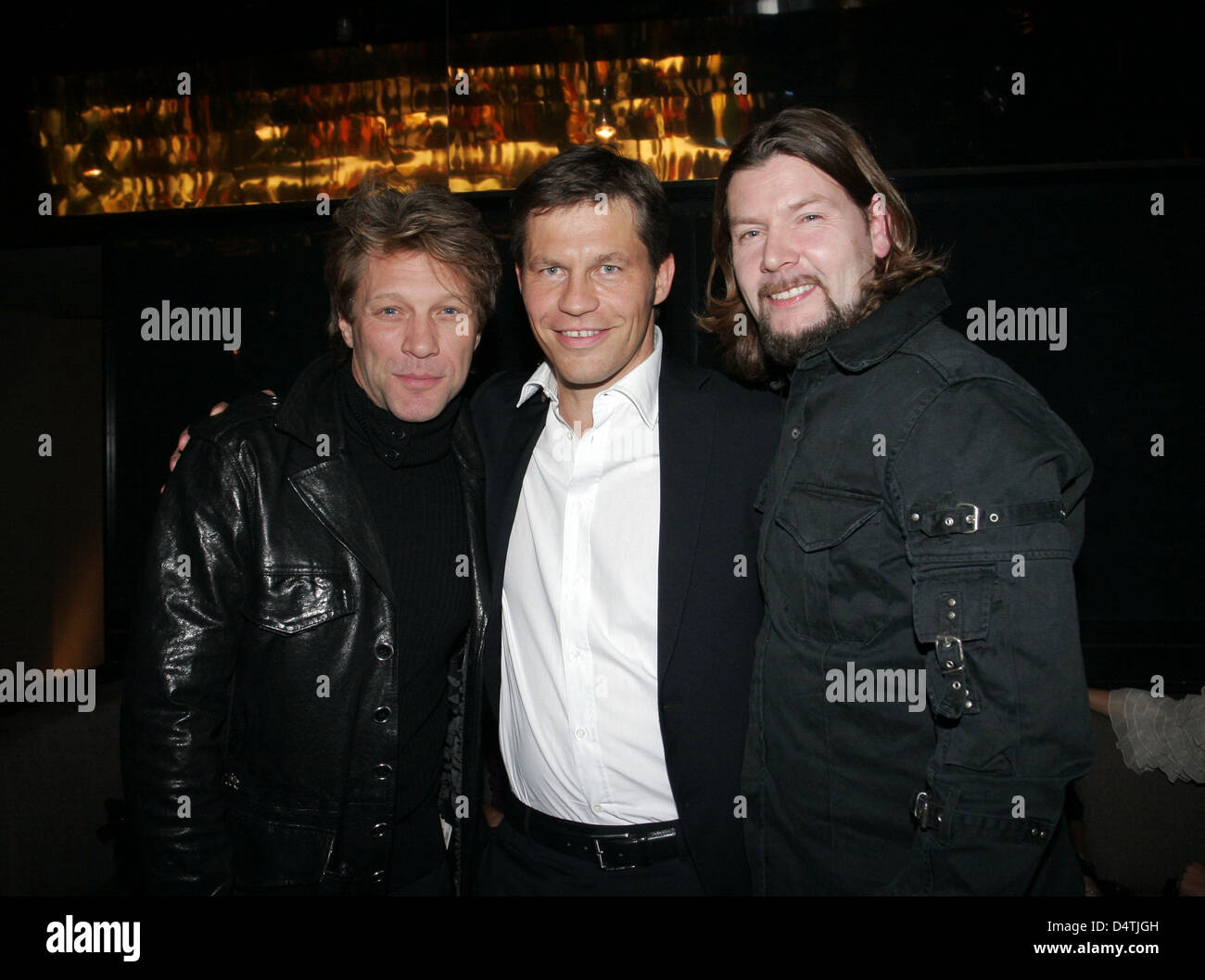 U.S. American singer Bon Jovi (L-R), President and CEO of Universal ...