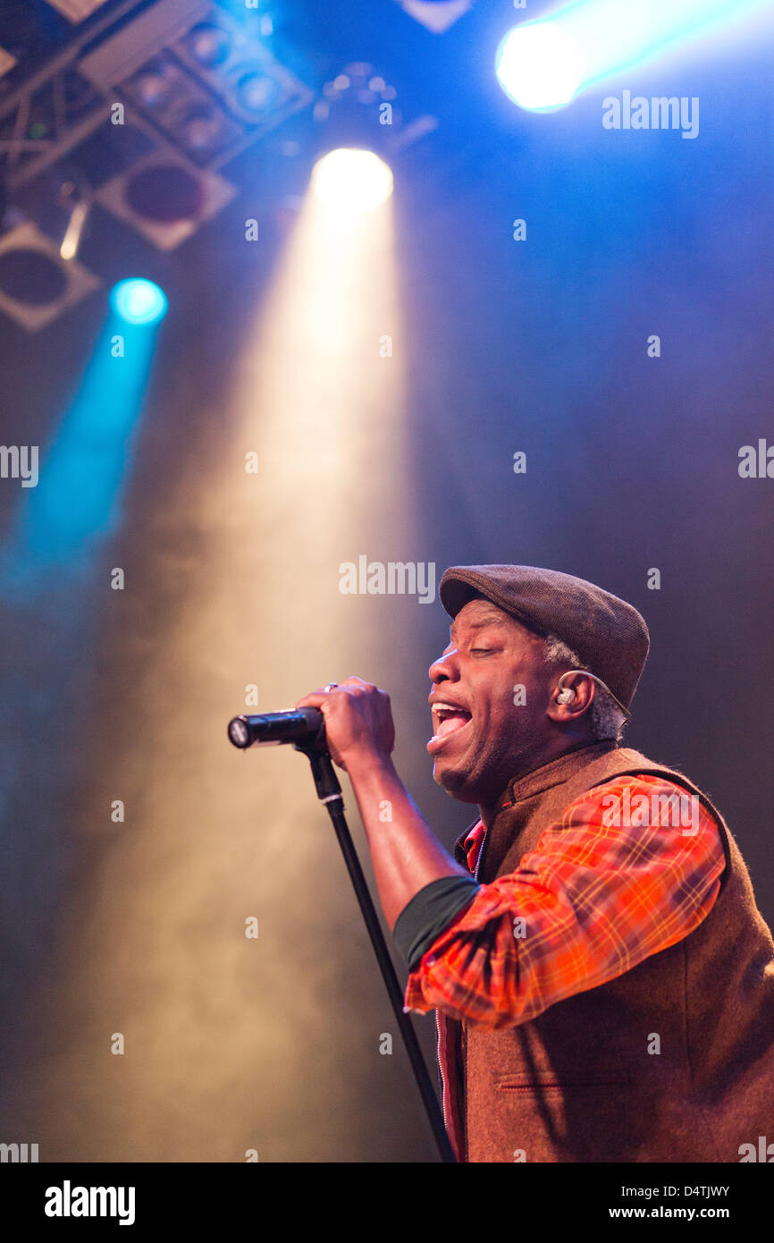 Corey Glover frontman US hard-rock bank Living Colour performs on stage ...