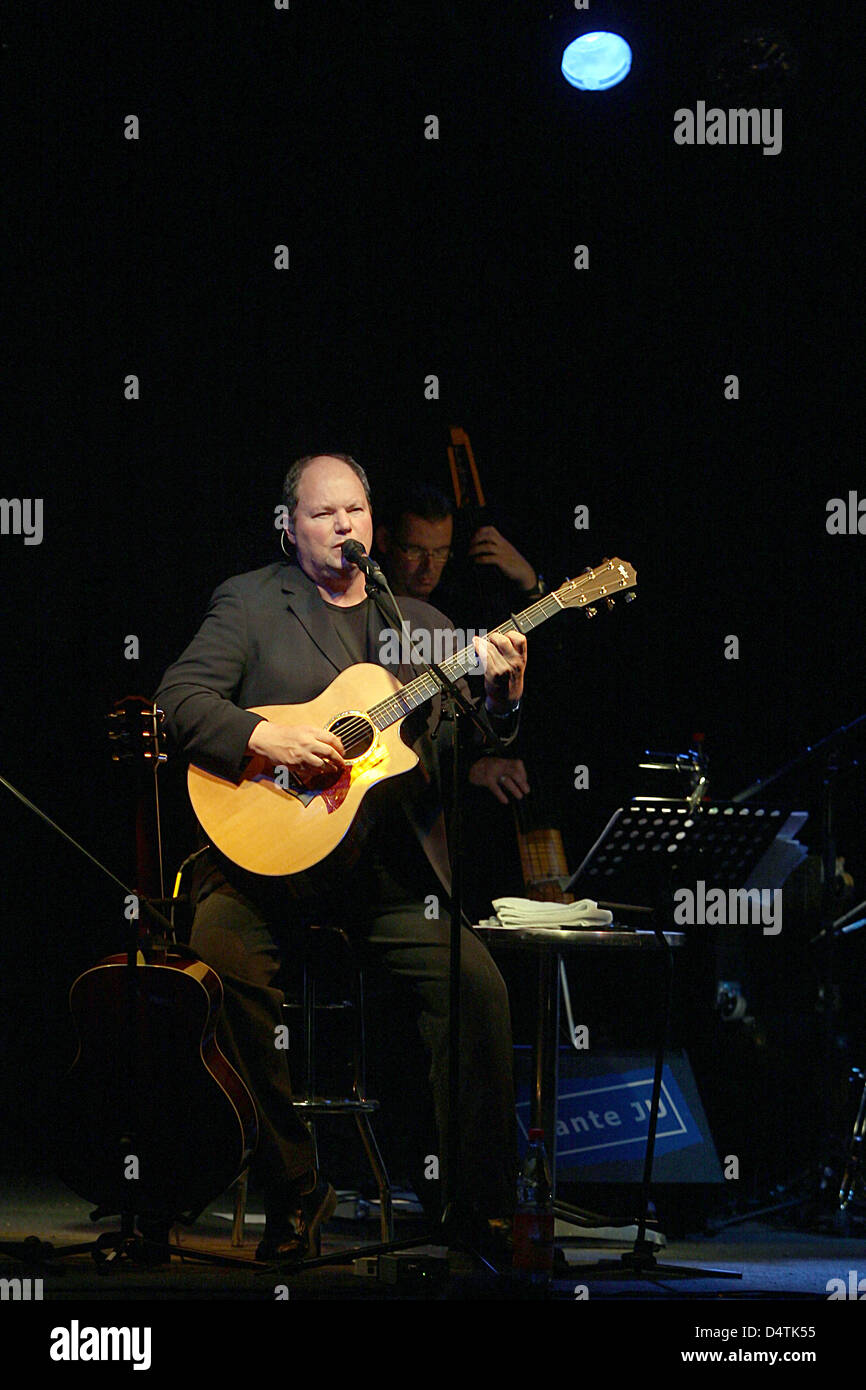 US singer-songwriter Christopher Cross performs on stage during the ...