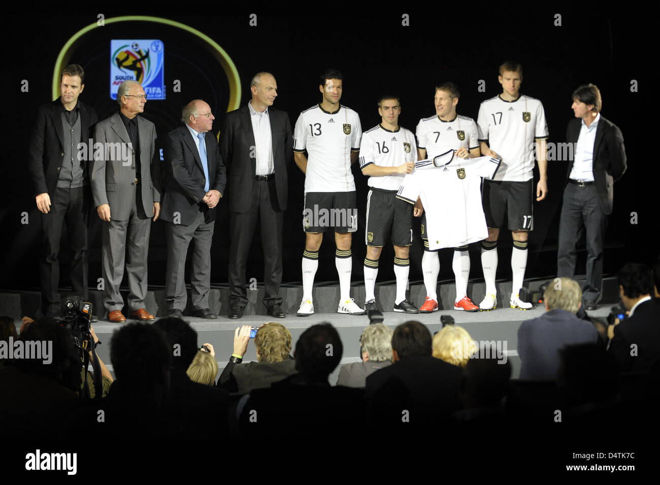 Manager of the German national team Oliver Bierhoff (L-R), honorary ...