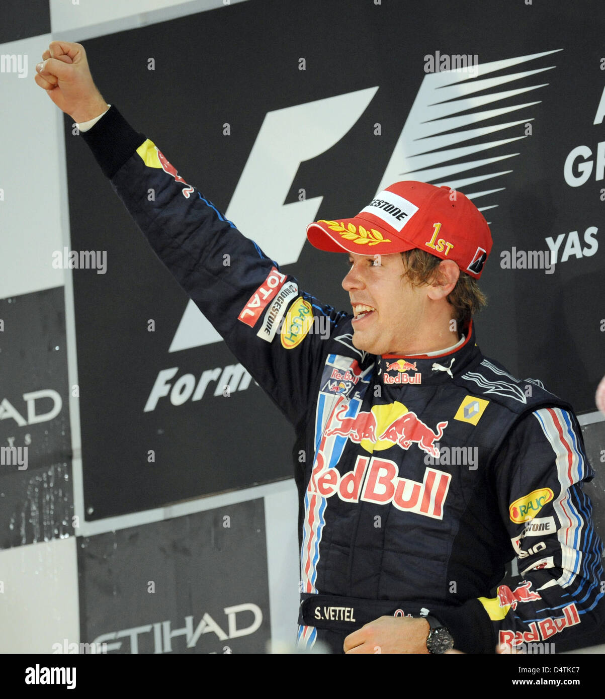 German Formula One driver Sebastian Vettel of Red Bull Racing ...