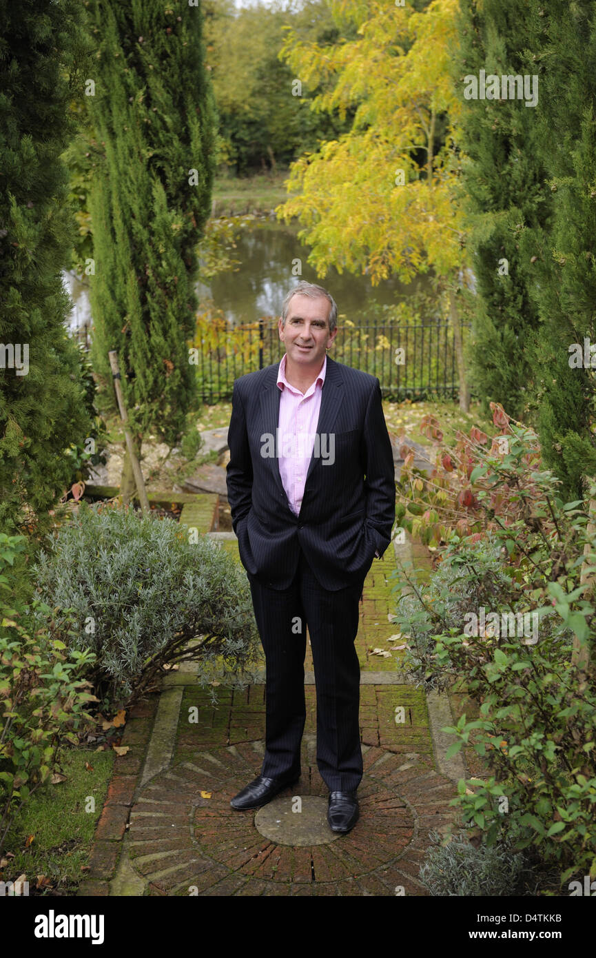 Best selling British author Robert Harris poses for a portrait at his ...