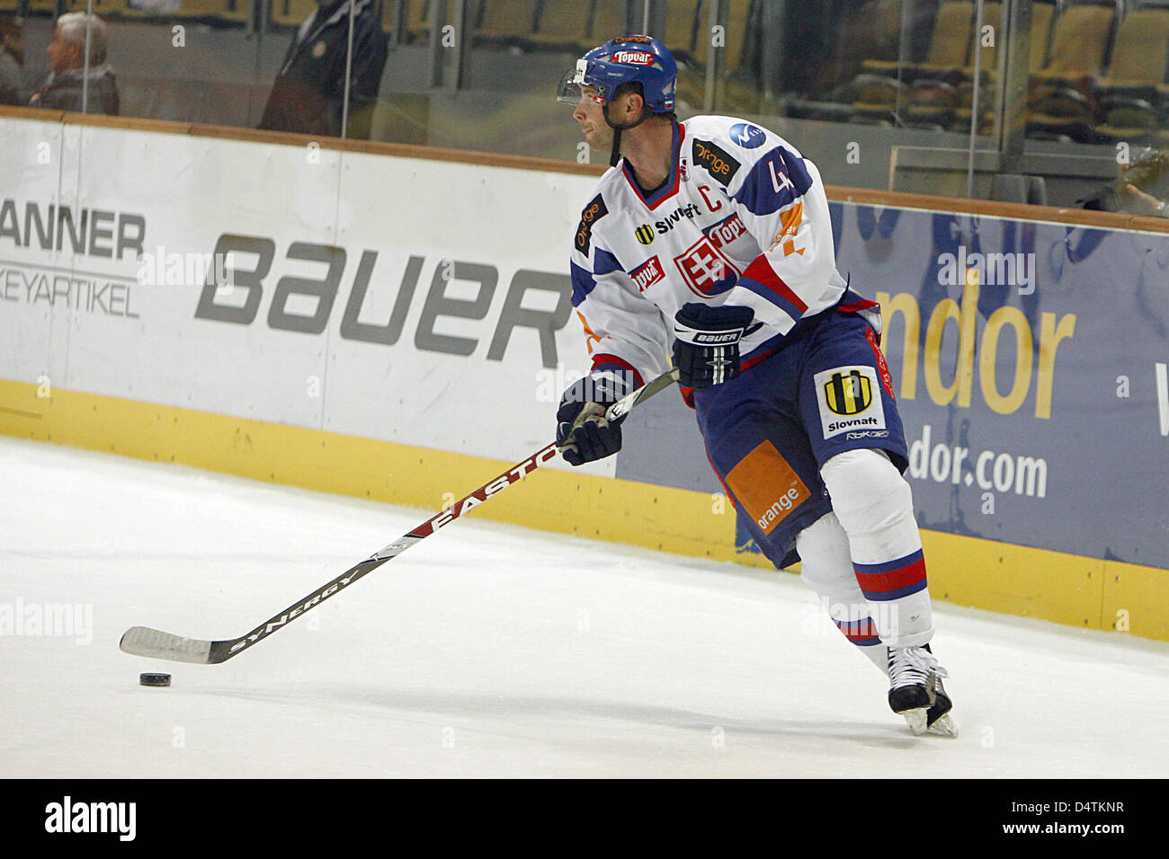 Slovakia?s Peter Fruehauf seen in action during the German Cup match ...