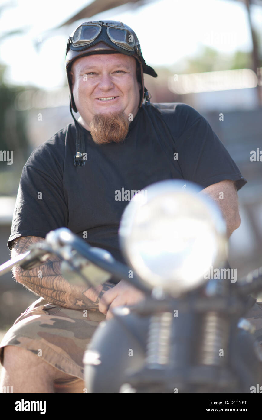 Motorcycle goggles hi-res stock photography and images - Alamy